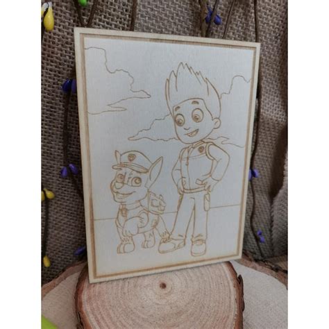 Фигурка за оцветяване Пес Патрул