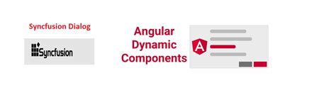 How To Reuse Syncfusion Dialog Component With Angular Dynamic Component Loading By Ankit