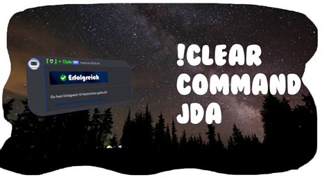 Clear Command Jda Java Nopro200 Youtube