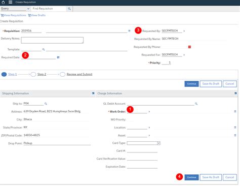P01 Create A Desktop Requisition In Maximo Fm Procurement Facilities And Campus Services