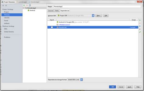 Android Project Depending On A Java Project Stack Overflow