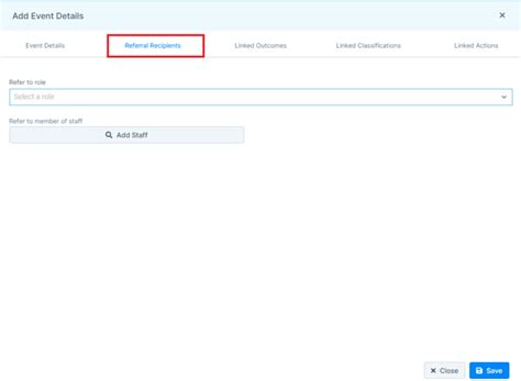 how to create a new behaviour event bromcom documentation centre