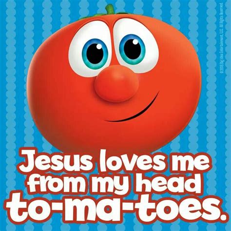Bob The Tomato Quotes Veggietales Wallpaper Veggie Tale Tomato Jesus