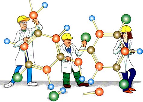 Download Scientists Assembling Molecular Model