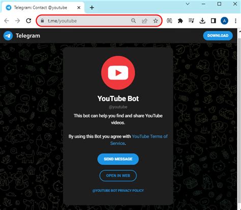 Telegram YouTube Downloaders 2024