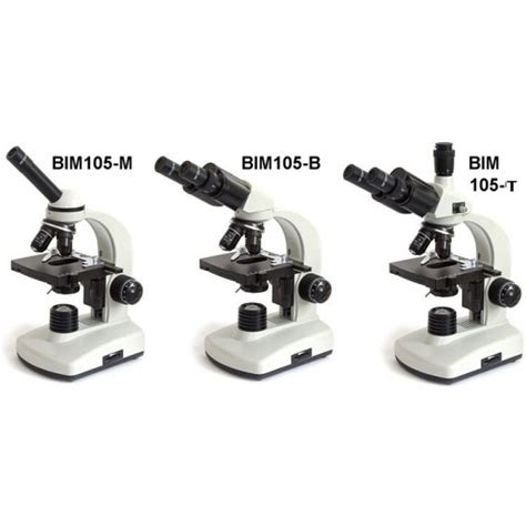Btc Bim105b Biological Microscope With 4 Objectives And Binocular Head 40x 1000x