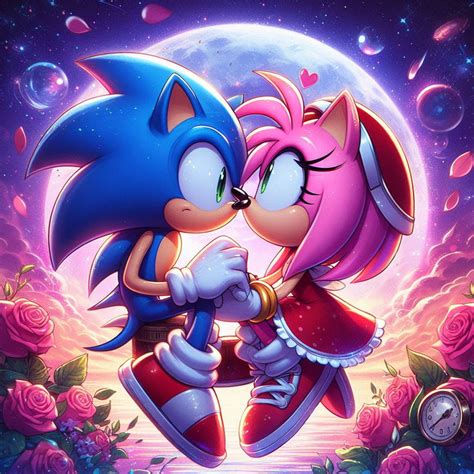 Sonic And Amy By Aibatman On Deviantart