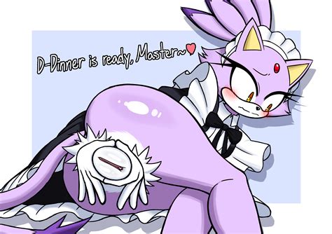 Rule 34 1girls Blaze The Cat Blush Blush Cat Ears Cat Tail Dialogue