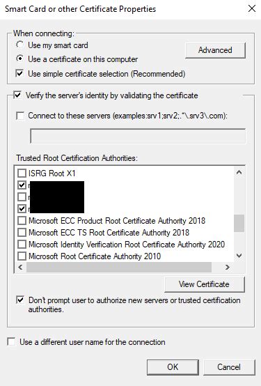 Cannot Connect To Wifi Due To Certificate Authority Windows