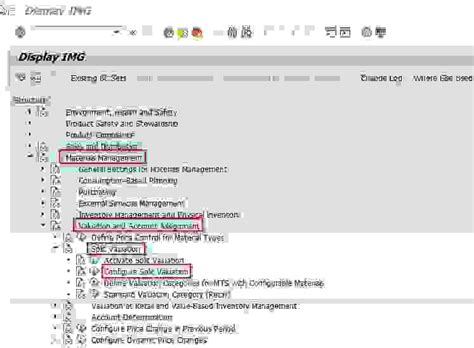 Configuration Of Split Valuation In SAP