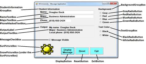What How What Is User Interface Design In VB Net How To Use Additional Controls To Build