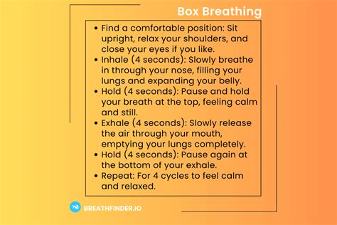 Box Breathing Technique