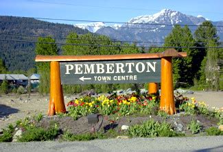 Pemberton Bc Pemberton British Columbia Canada