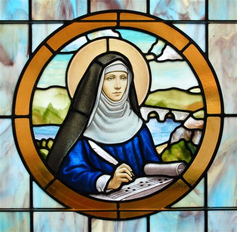 Saint Hildegard Of Bingen Plamen Petrov
