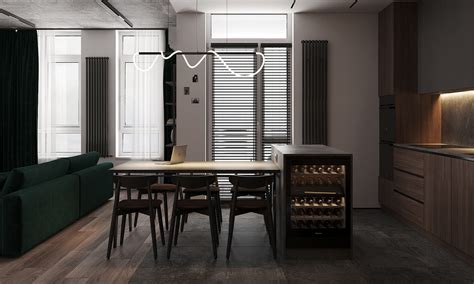 Modern Loft Дизайн інтерєру та архітектура Студія Петра Голика