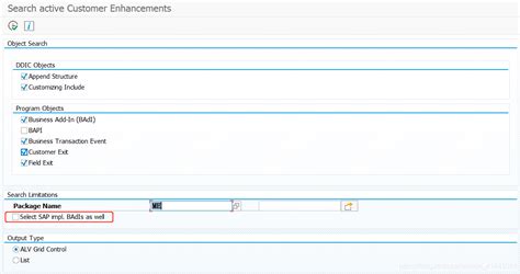 查找sap某个tcode下已经实施的增强badi、user Exit、btesap 怎么检查badi 已经被实施调用了 Csdn博客
