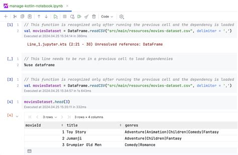 Kotlin Notebook Intellij Idea Documentation