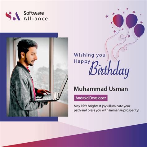 Software Alliance On Linkedin Development Androiddeveloper Employeebirthday Birthdaywishes