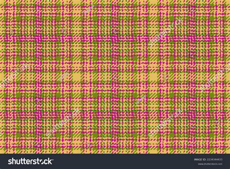 Background Fabric Seamless Texture Textile Check Stock Vector Royalty Free