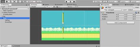 Ugf游戏框架实例开发教程—flappybird(二)制作2d对象的预制体flappy Bird Gameframework Csdn博客 Ugf游戏框架实例开发教程—flappybird(二)制作2d对象的预制体flappy Bird Gameframework Csdn博客