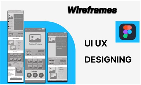 design wireframes ux ui design by malikabibi747 fiverr