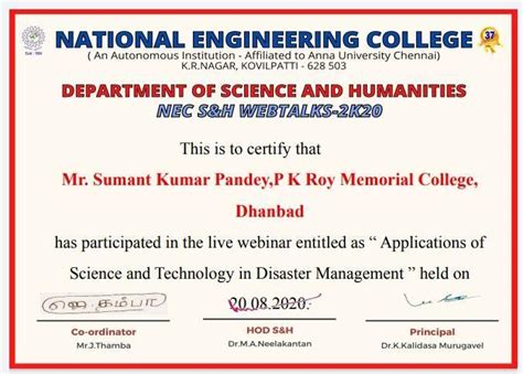 Sumant Kumar Pandey Posted On Linkedin