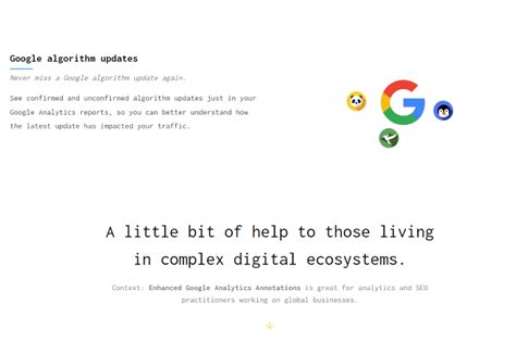 Google Analytics Annotations Background Twaino