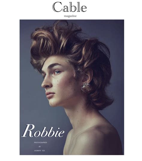 Robbie Lyons For Cable Magazine Trend
