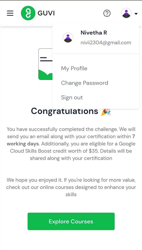 Nivetha Rajan On Linkedin Guvi Ai Sawit