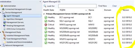 Scom Agent Version Addendum Management Pack Kevin Holmans Blog