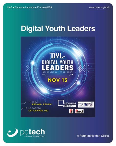 Potech Digitalyouthleaders Lebanon Potech Paths Of Technology