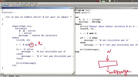 Comment Savoir Si N Est Pair Ou Impair Solution Algorithmique YouTube