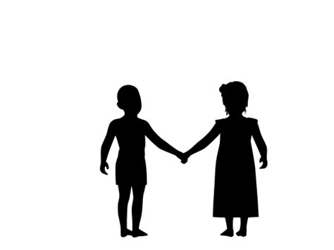 Svg 소녀 친구 외딴 디지털 무료 Svg 이미지 및 아이콘 Svg Silh