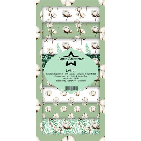 Cotton Slim Paper Pack Pfs080 Craftlines B V