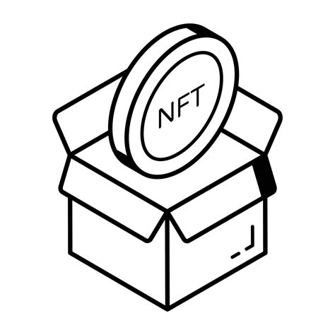 Modern Linear Icon Of Nft Box 10987831 Vector Art At Vecteezy
