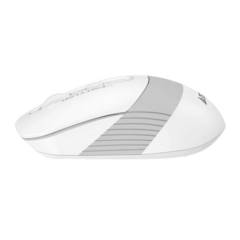 A4tech Fb10cs Dual Mode Bluetooth 2 4g Wireless Rechargeable Silent Click Mouse Grayish White