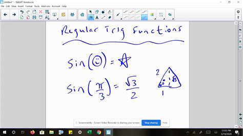8 5 Inverse Trig Functions Precalculus Youtube