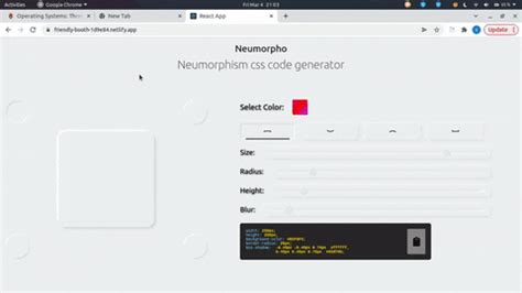 GitHub Saif Neumorphism Generator