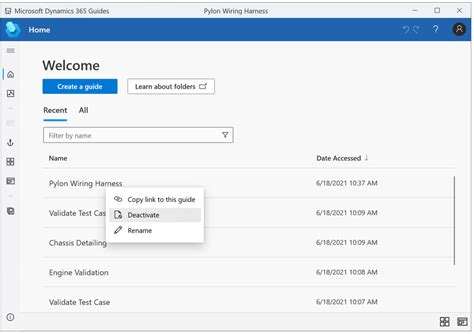 deactivate a guide in dynamics 365 guides authors dynamics 365