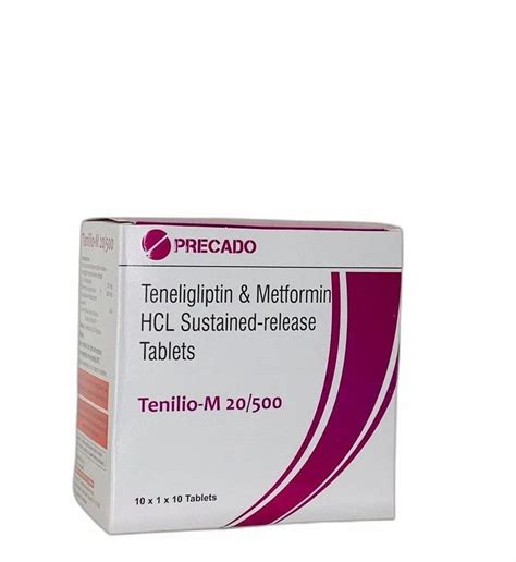 Teneligliptin And Metformin Hcl Sustained Release Tablets 520 Mg At Rs 120 Strip In Mumbai