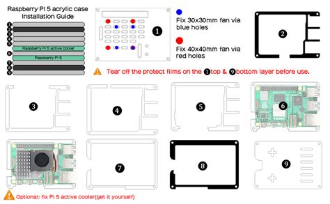 Geekworm Acrylic Case For Raspberry Pi 5 Uk Computers And Accessories