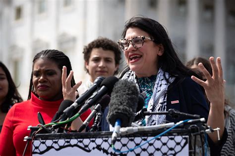 Rashida Tlaib Comments On Pro Palestine Student Arrests Spark