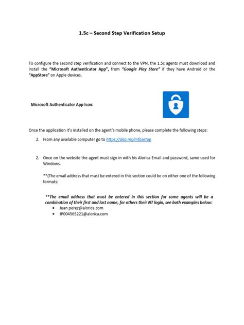 15c Microsoft Authenticator Setup Pdf