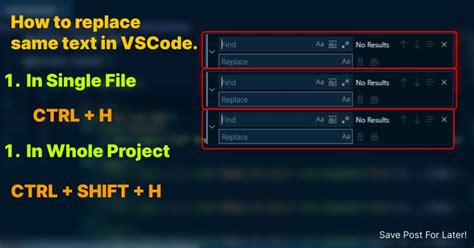 How To Replace Text In Vscode Projects Muhammad Usman Posted On The