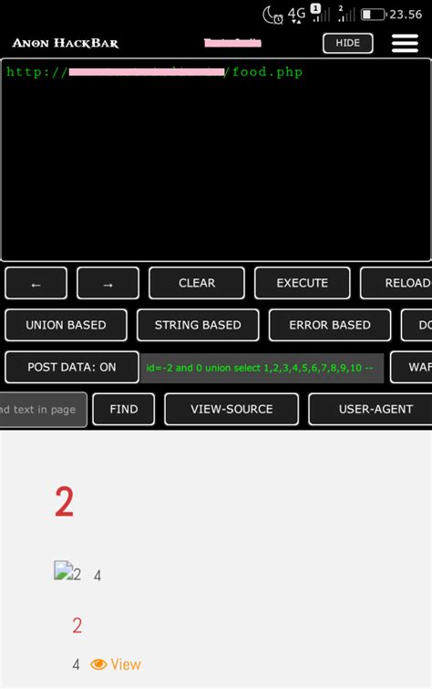 tutorial sql injection post method