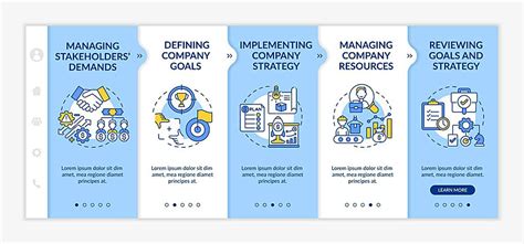 Top Management Positions Onboarding Vector Template Development Vector Positions Vector