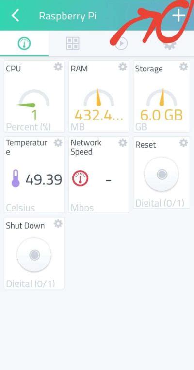 dashboard con cayenne iot esp32 y dht22 unit electronics