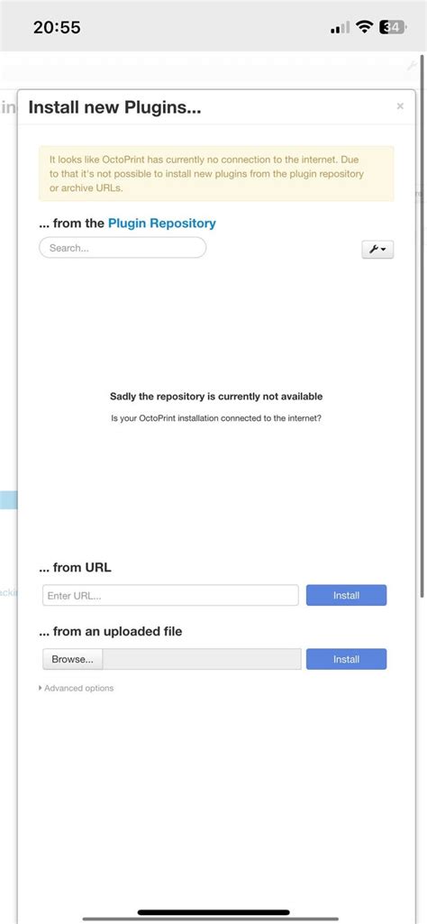 plug in repository not working r octoprint
