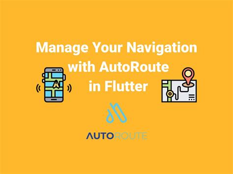 Flutter Devs On Linkedin Flutter Navigation With Autoroute