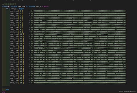 Vga协议实践 Csdn博客 Vga协议实践 Csdn博客